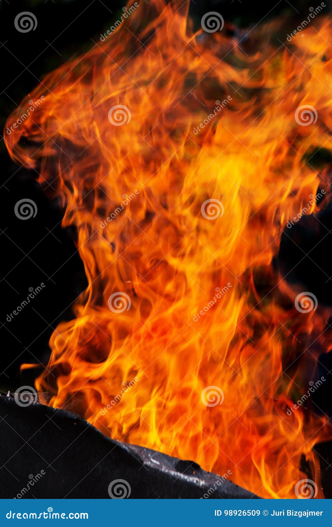 Burning birch firewood stock image. Image of orange, danger - 98926509