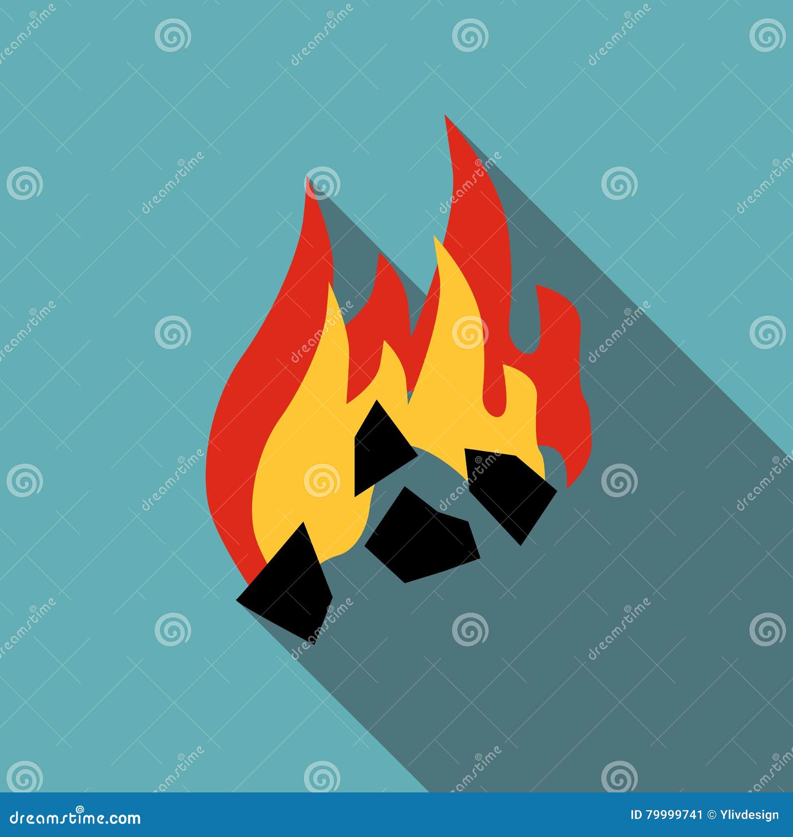 Coal Icon. Clipart Image Cartoon Vector | CartoonDealer.com #209279891