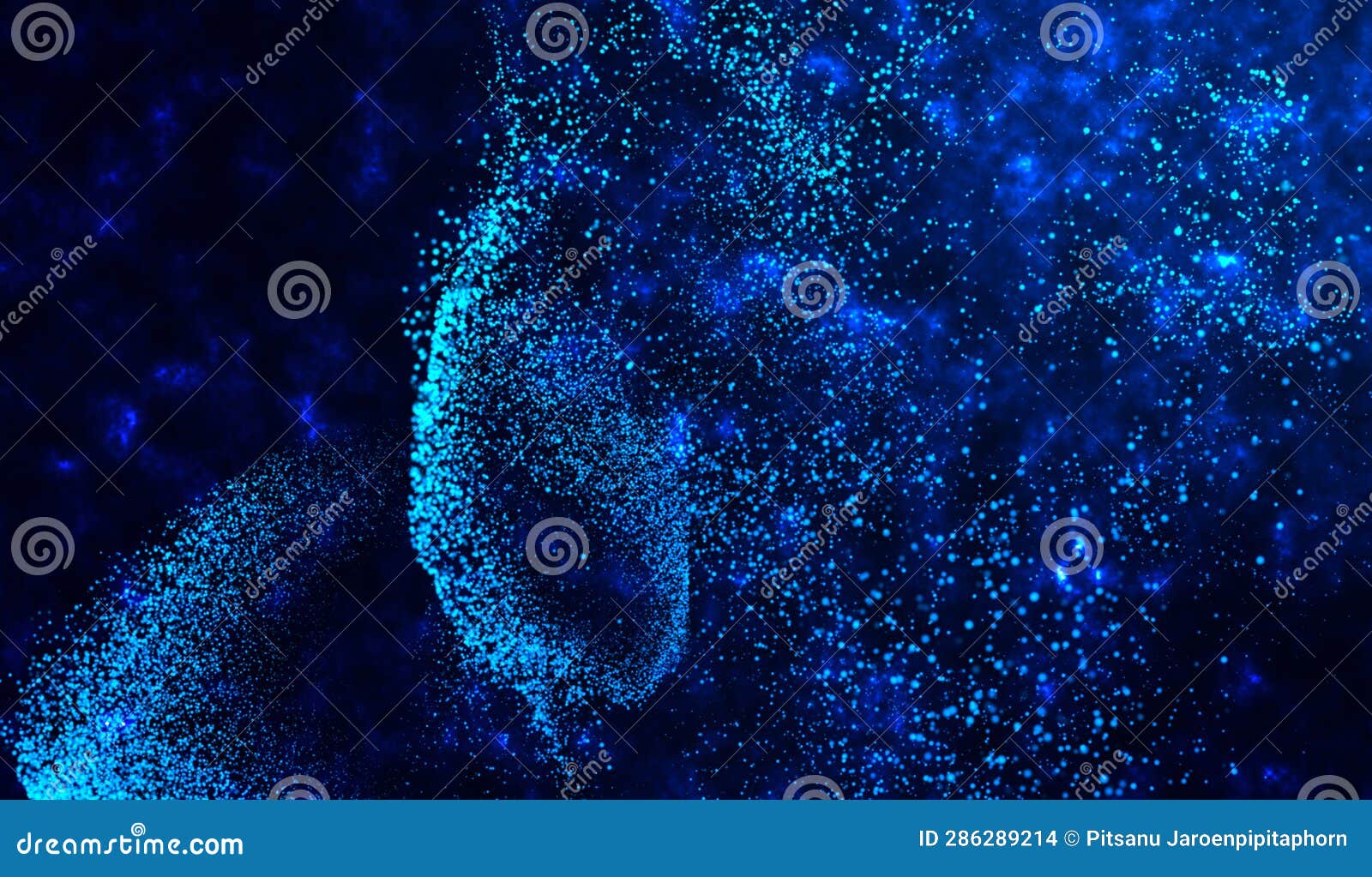 Burning Blue Sparks Rise from Fire ,Fire Particles on Blue Gradient ...
