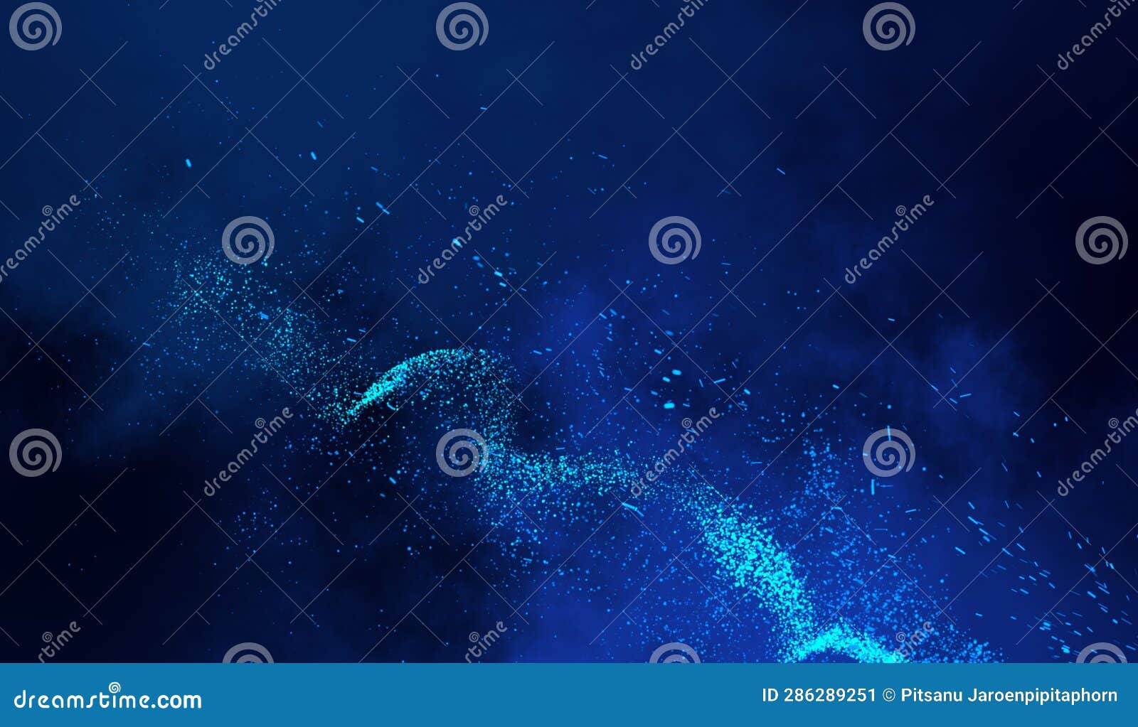 Burning Blue Sparks Rise from Fire ,Fire Particles on Blue Gradient ...