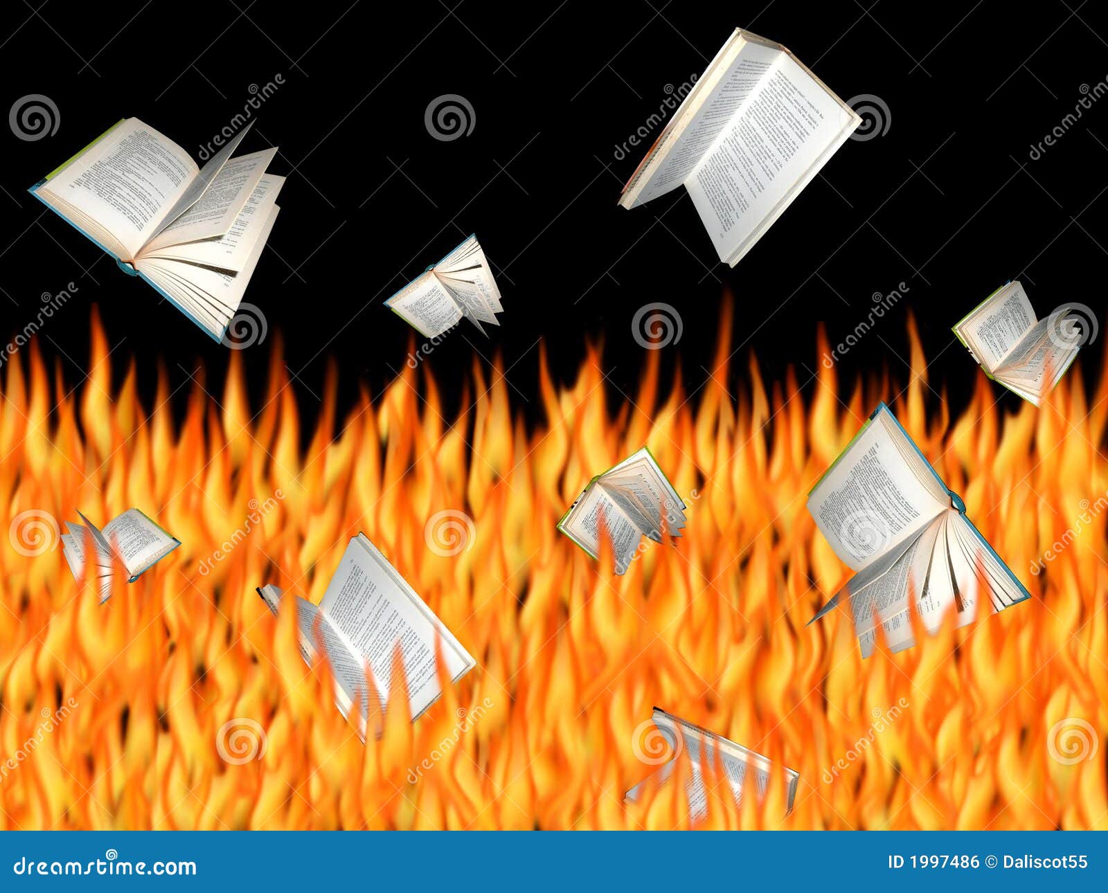 Burning Books stock photo. Image of dropping, books, falling - 1997486