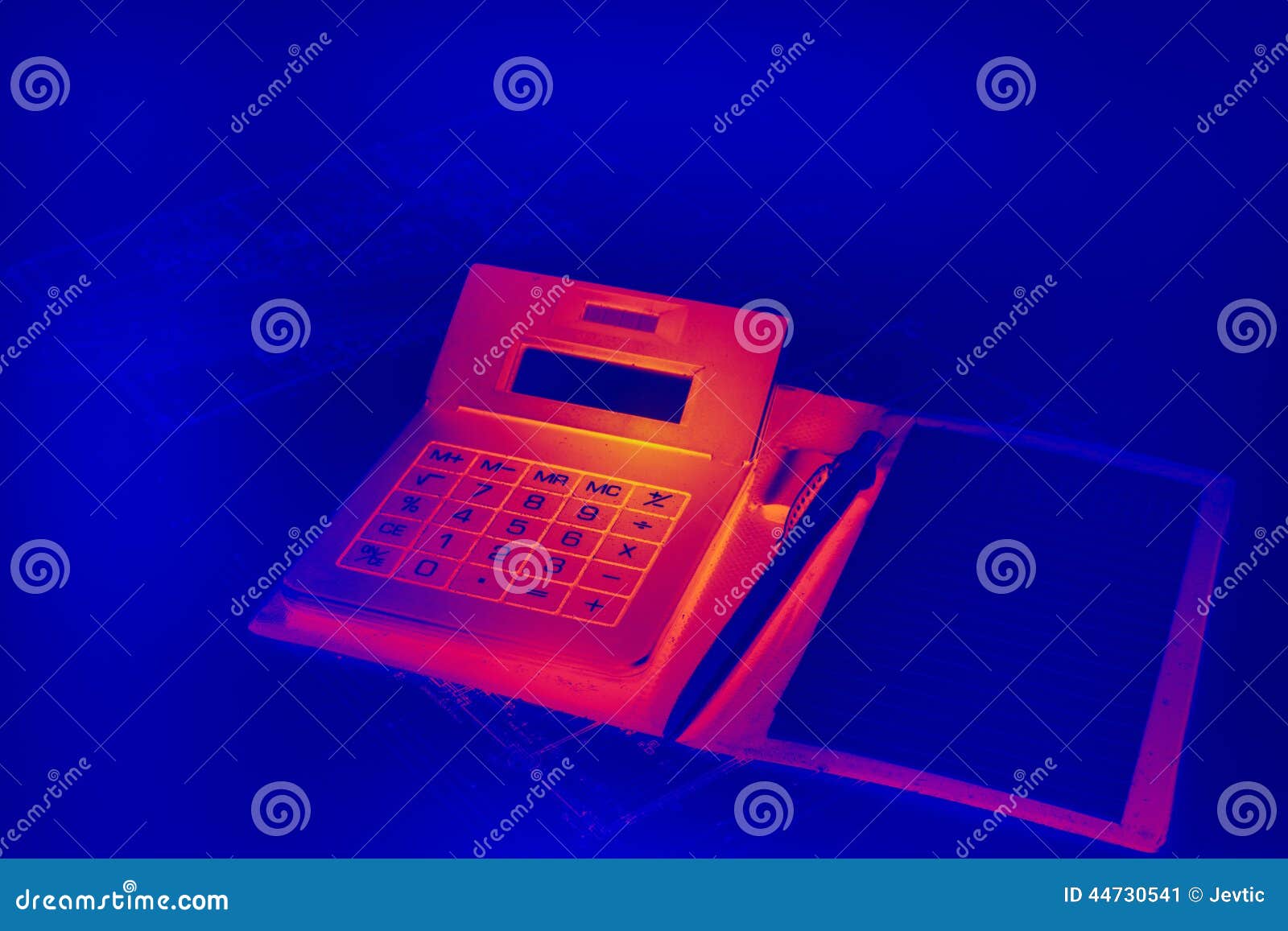 Burning calculator stock image. Image of finance, balance - 44730541