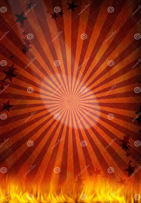 Burning Carnival stock illustration. Illustration of burnt - 4733980