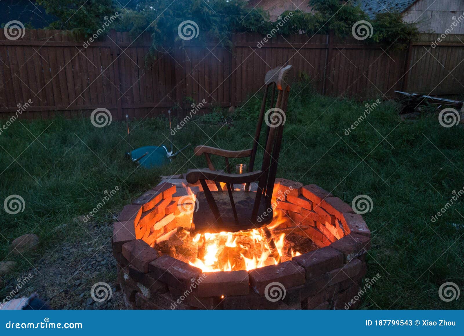 A burning chair stock image. Image of stove, peace, fire - 187799543