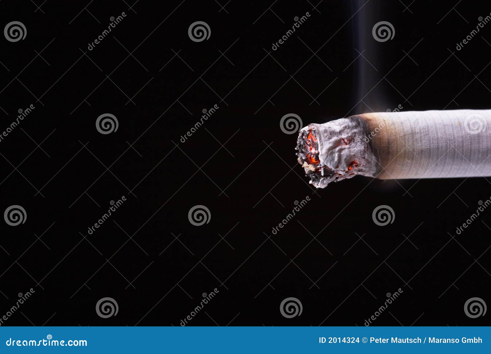 Burning Cigarette stock photo. Image of focus, dirty, bruning - 2014324