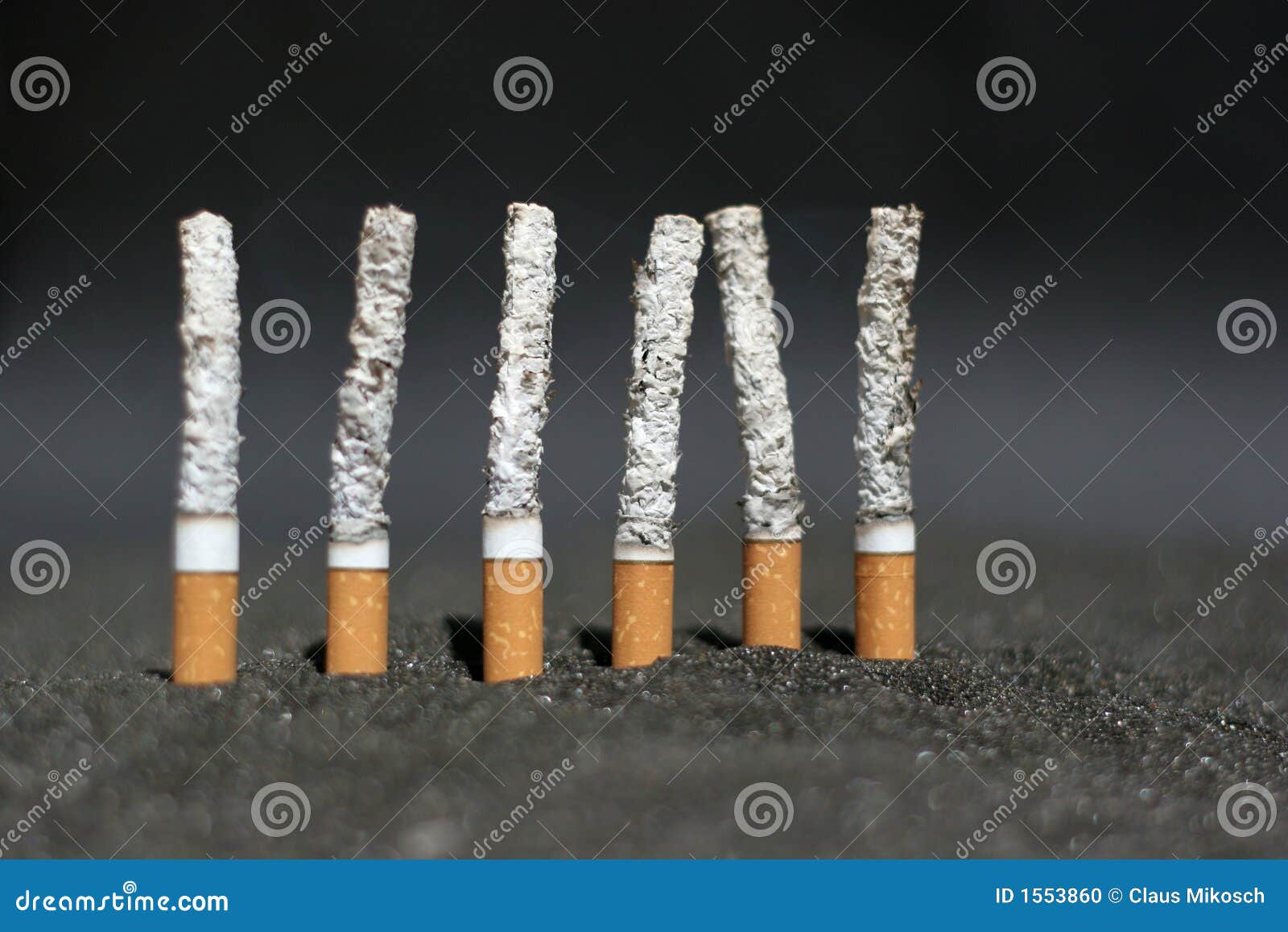 Burning cigarettes stock photo. Image of addiction, smoke - 1553860
