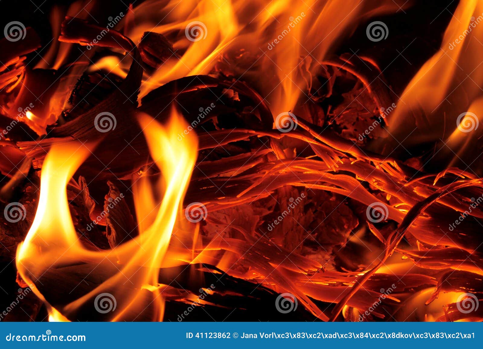 Burning Cinders Stock Photo | CartoonDealer.com #41123862