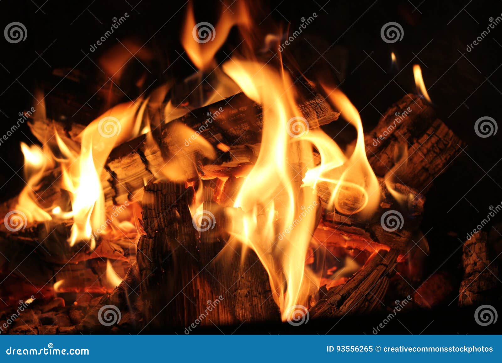 Burning Cinders Picture. Image: 93556265