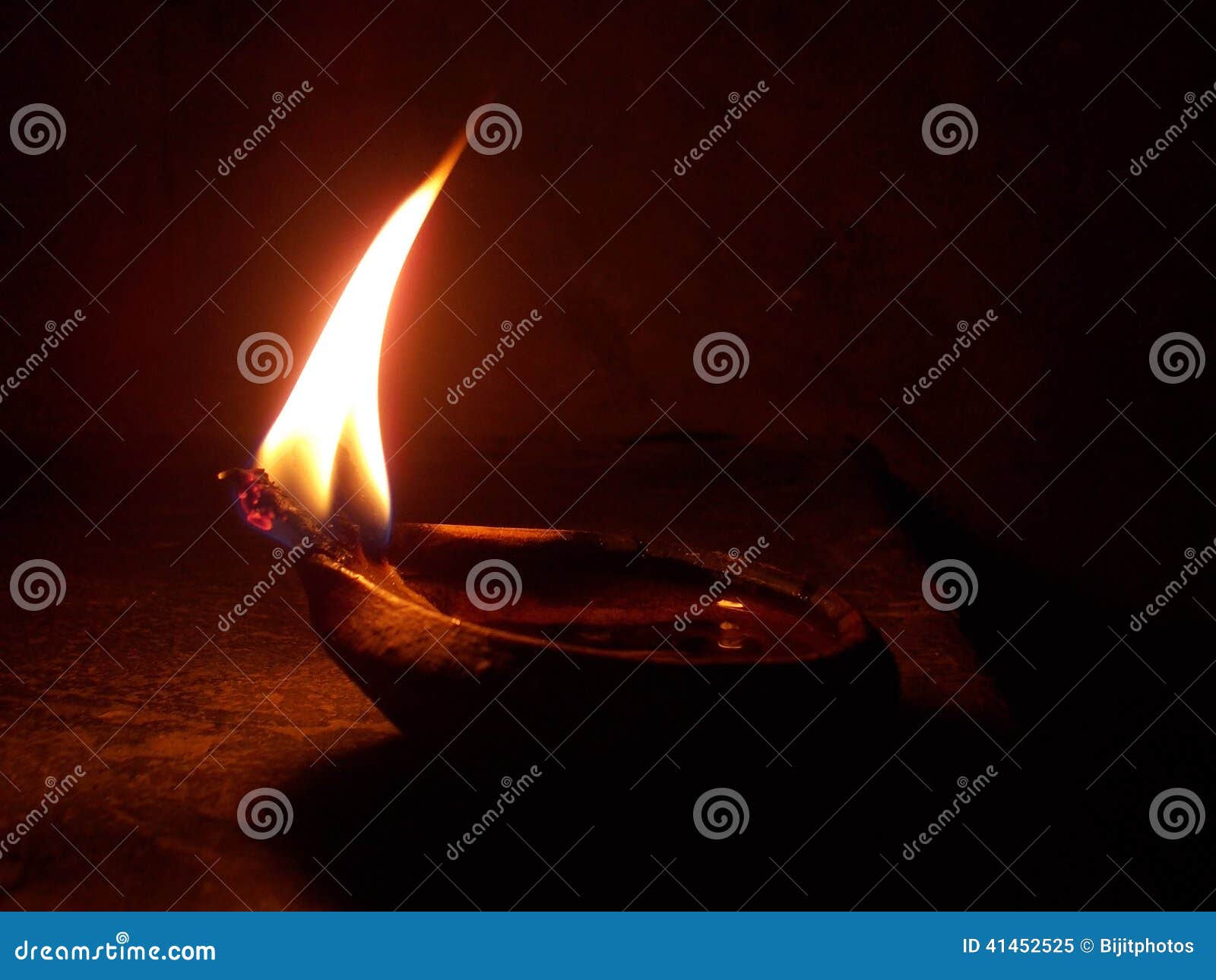 A burning diya stock image. Image of dipawali, illuminated - 41452525