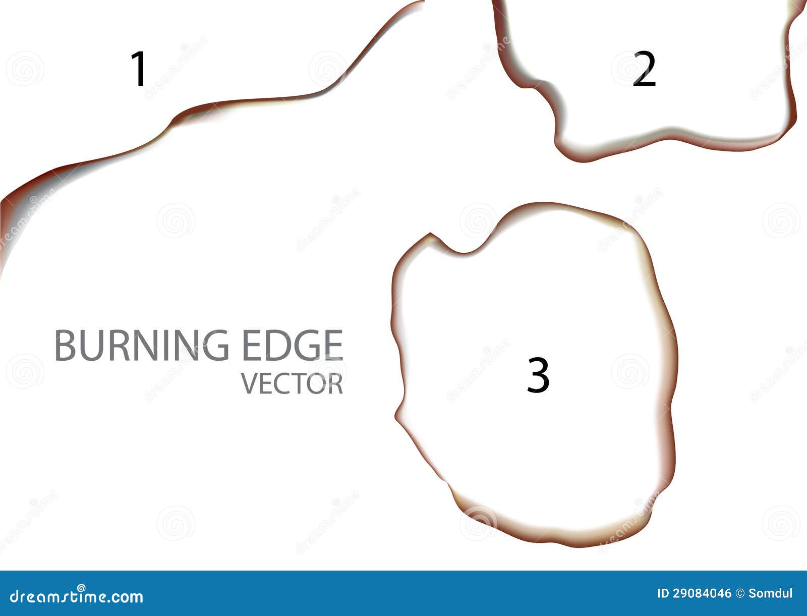 Burning edge stock illustration. Illustration of scroll - 29084046