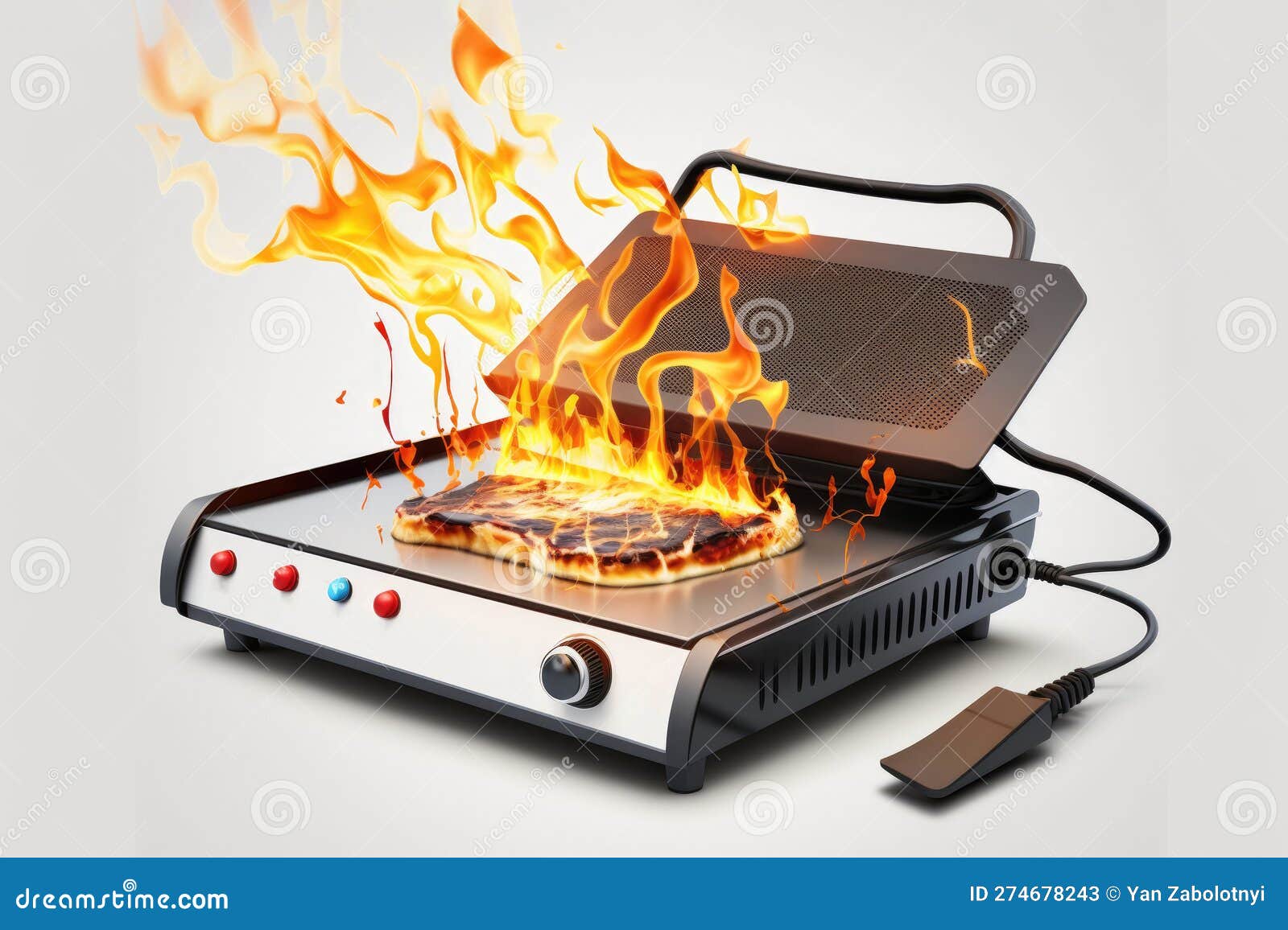 Electric Griddle On Display Stock Image | CartoonDealer.com #311012317