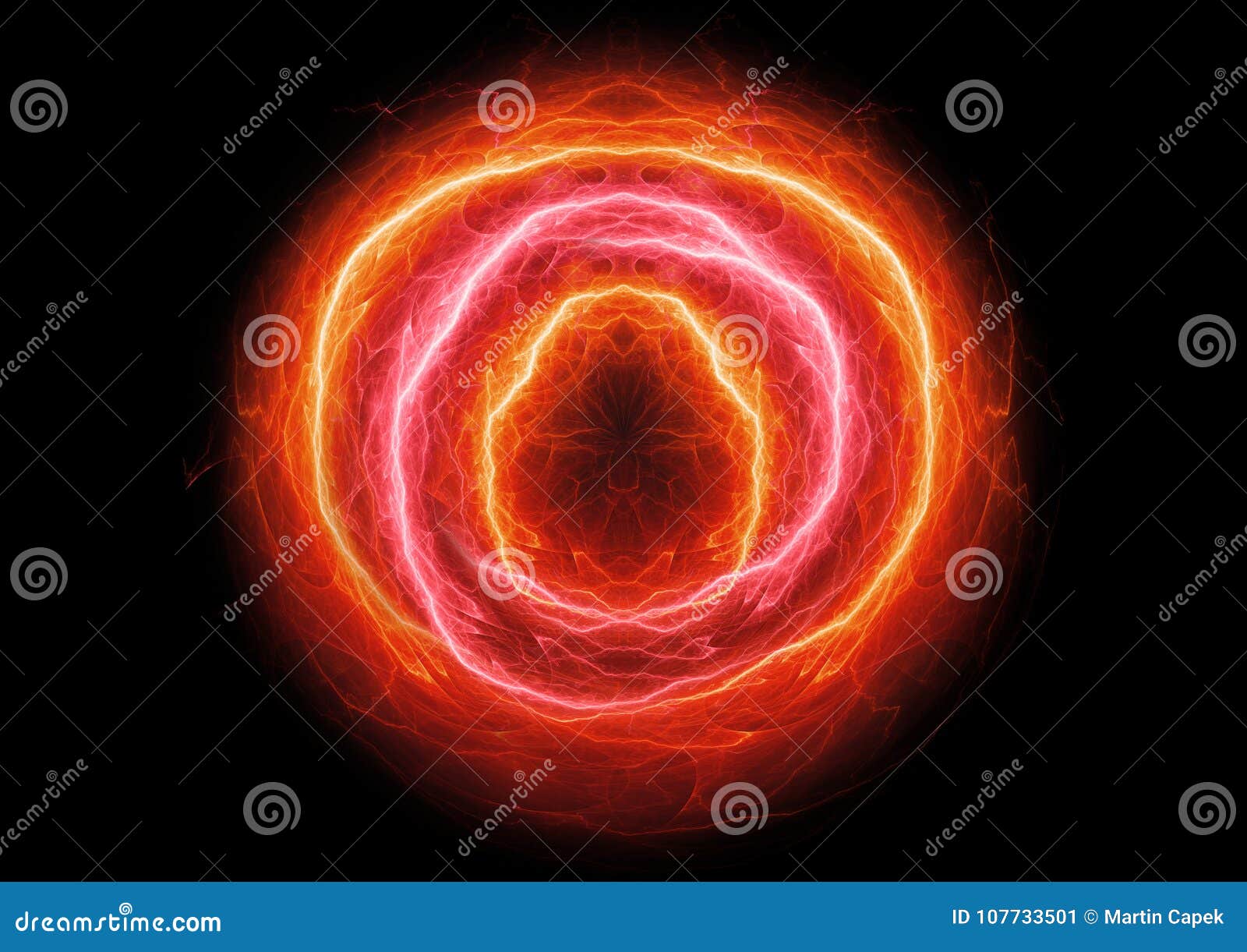 Burning Electrical Fireball Stock Illustration - Illustration of fear ...