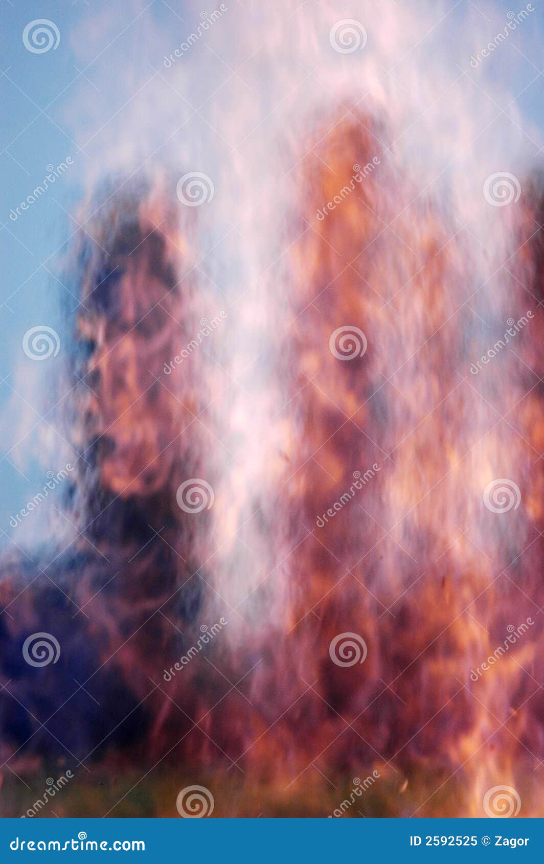 Burning fields stock image. Image of fire, smoke, warm - 2592525