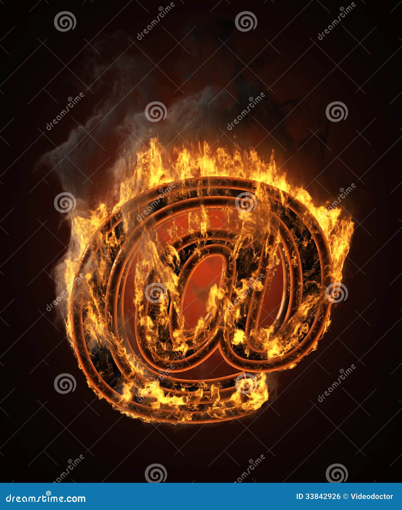 Burning figure stock illustration. Illustration of abstract - 33842926