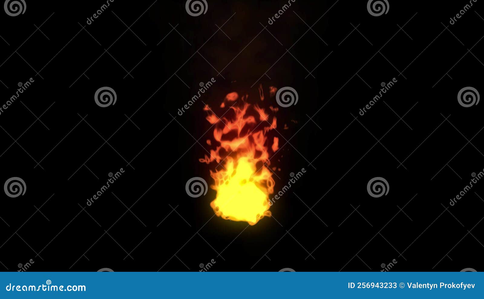 Burning Fire Abstract Animation. Stock Video - Video of motion, flame ...