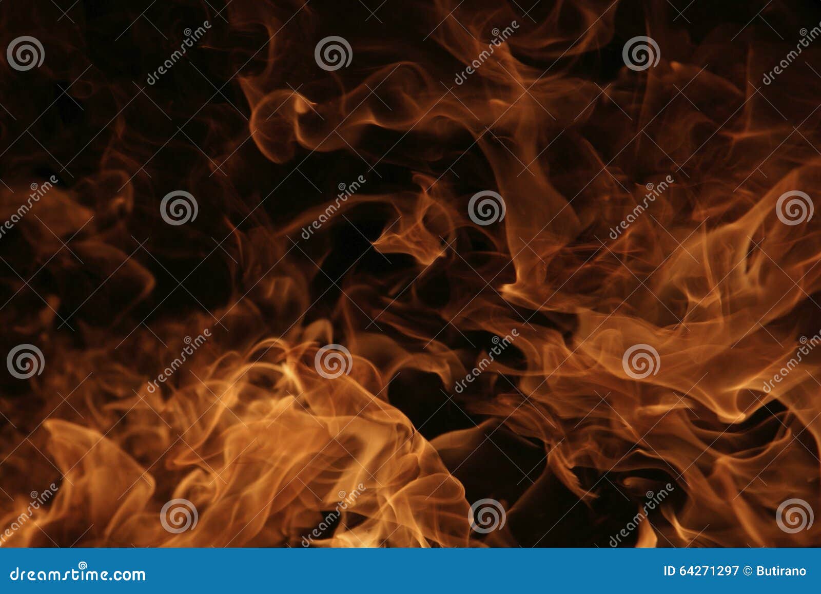 Burning fire flames detail stock image. Image of burning - 64271297