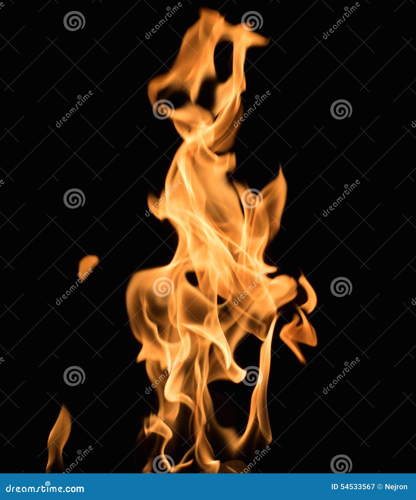 Burning flame stock image. Image of burning, black, orange - 54533567