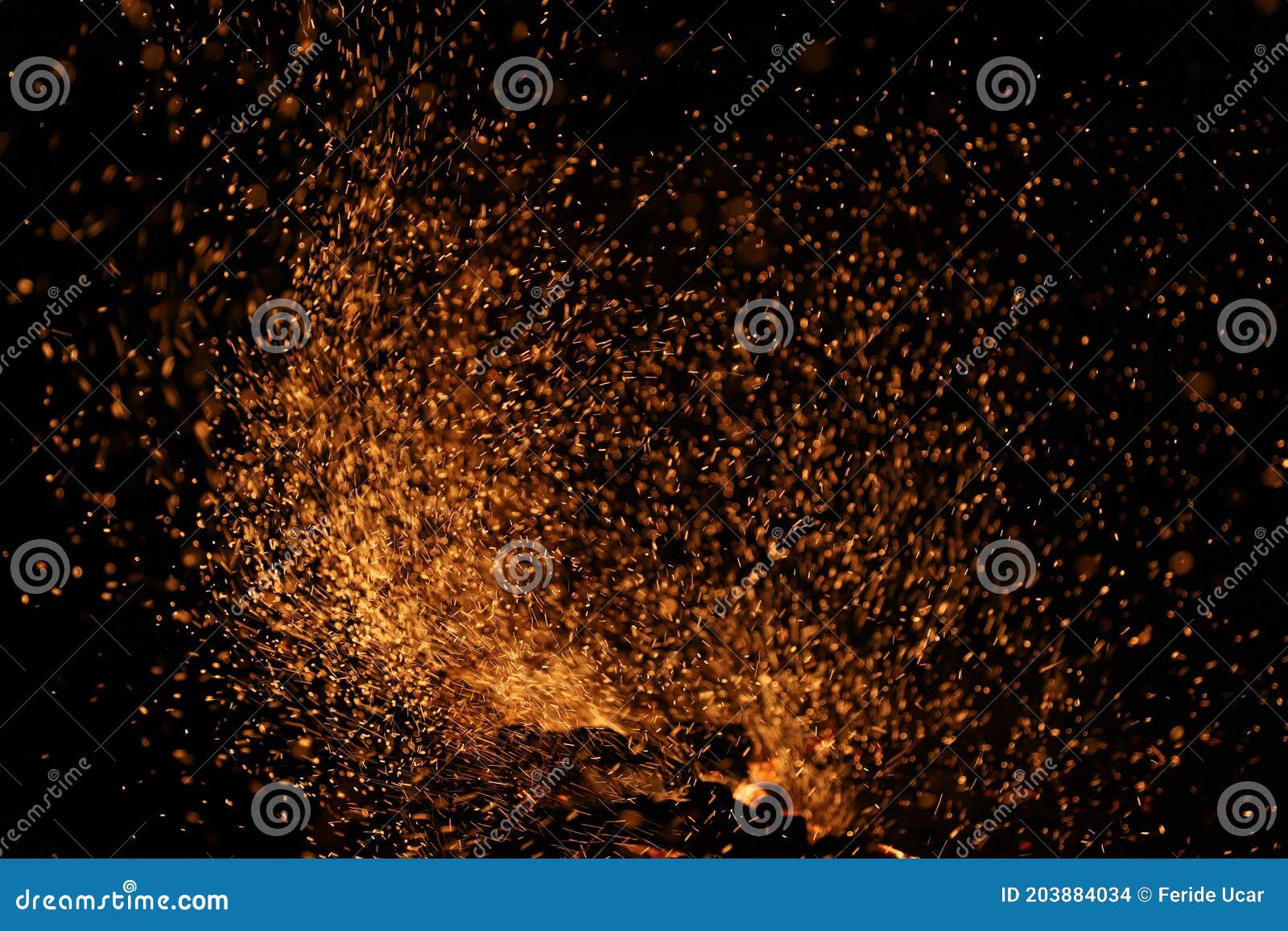 Burning Flame with Black Background Stock Photo - Image of flame ...