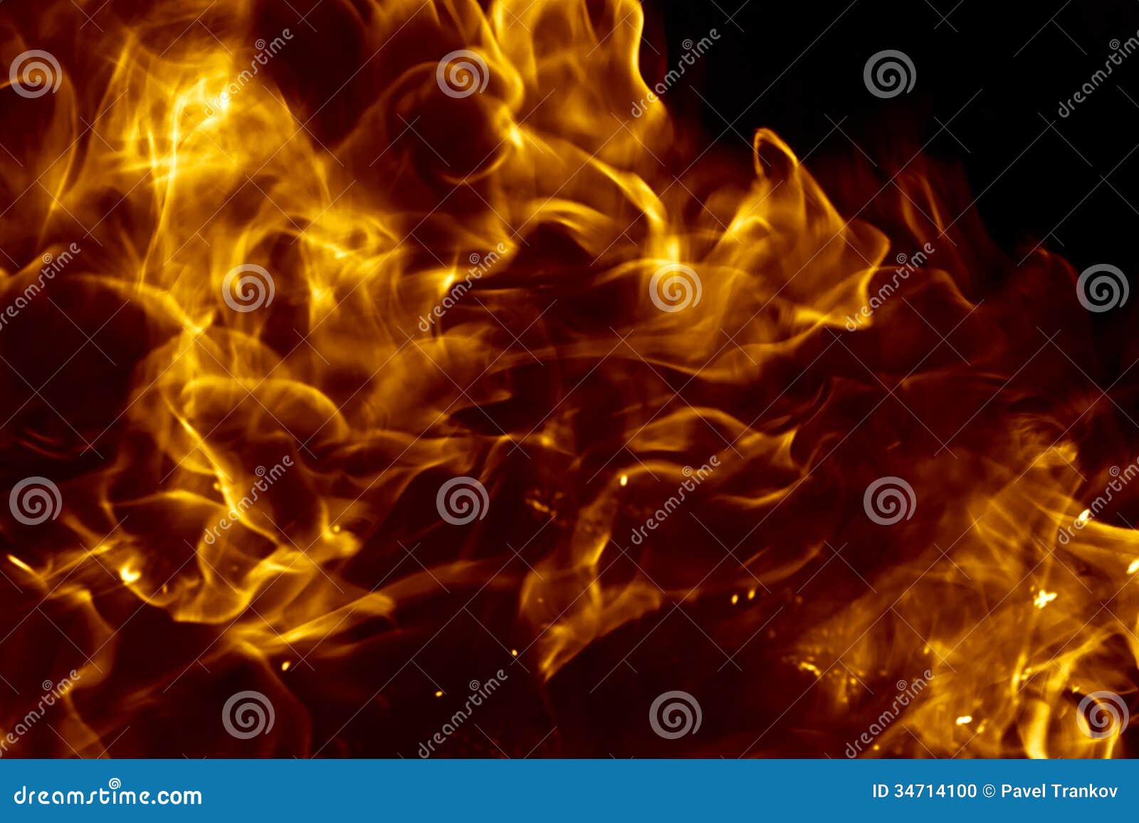 Burning stock photo. Image of exothermic, flame, rapidity - 34714100