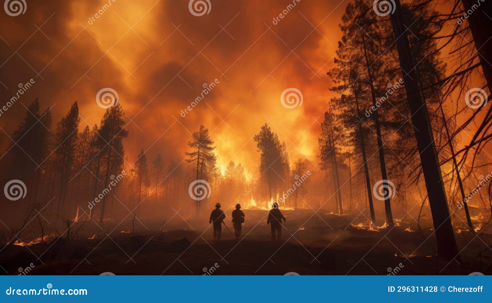 Burning Forest, Fire and Smoke. Human Impact on the Planet& X27;s ...