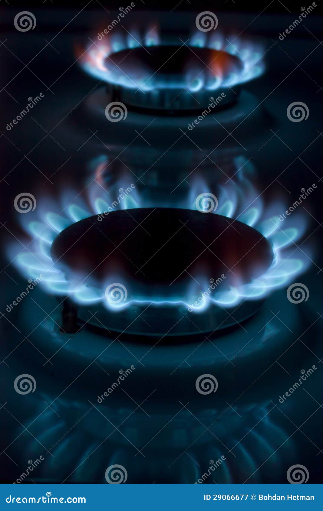 Burning gas stock image. Image of flames, conserve, appliance - 29066677