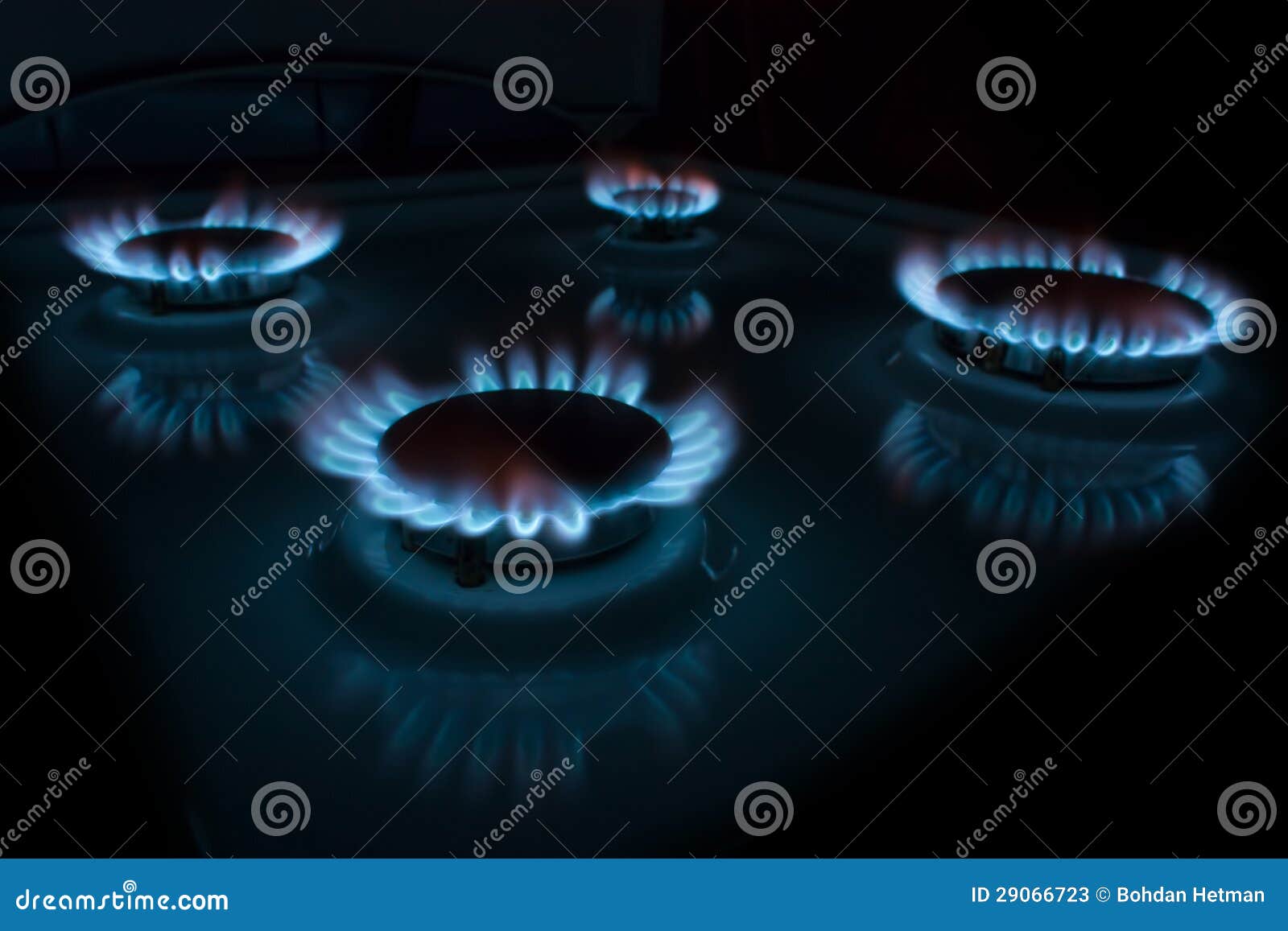 Burning gas stock image. Image of cooking, cook, metal - 29066723