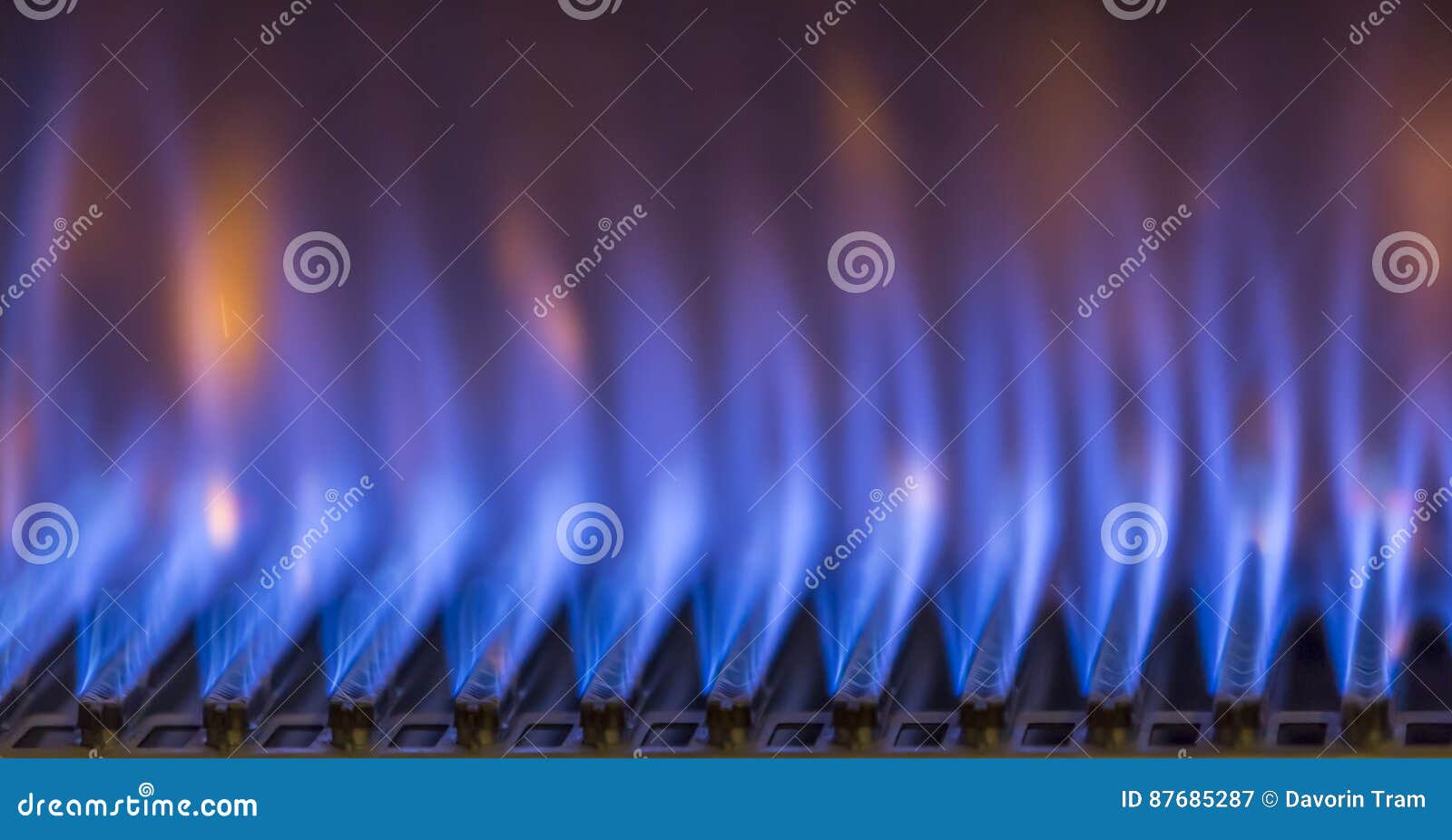 Burning gas stock image. Image of horizontal, energy - 87685287