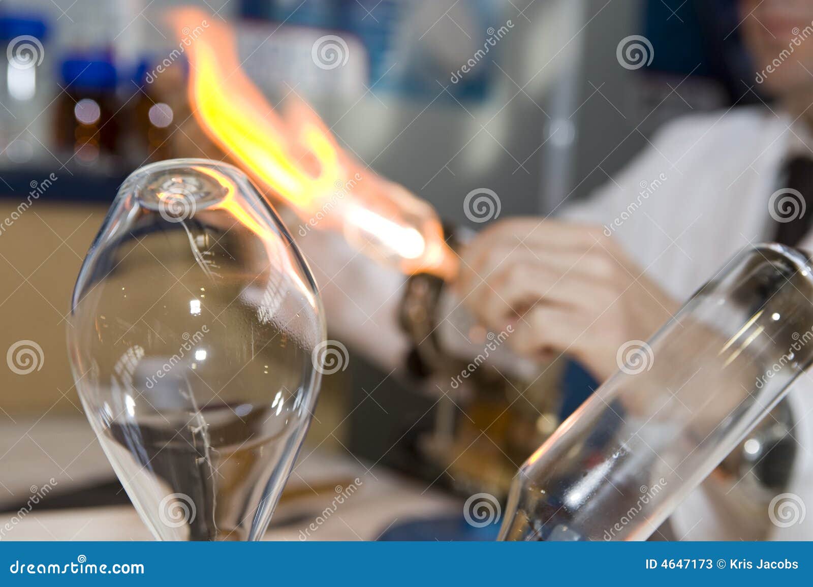Burning glas stock image. Image of flame, craft, vase - 4647173