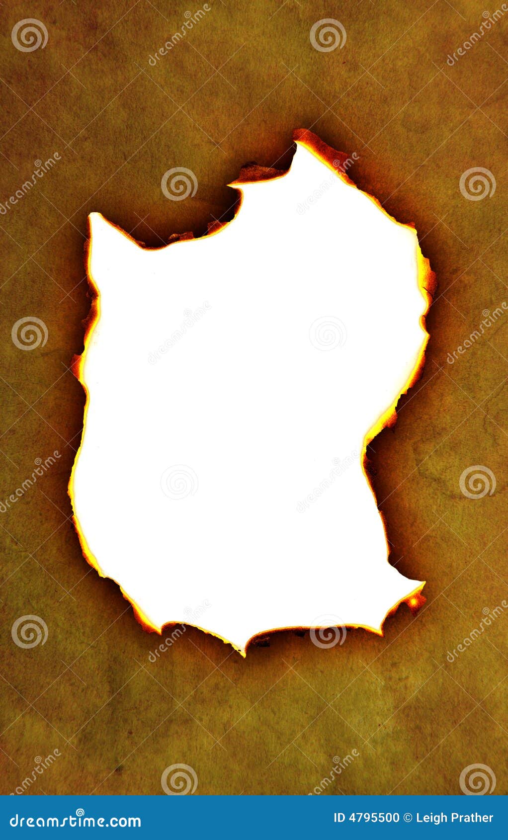 Burning hole though paper stock photo. Image of background - 4795500