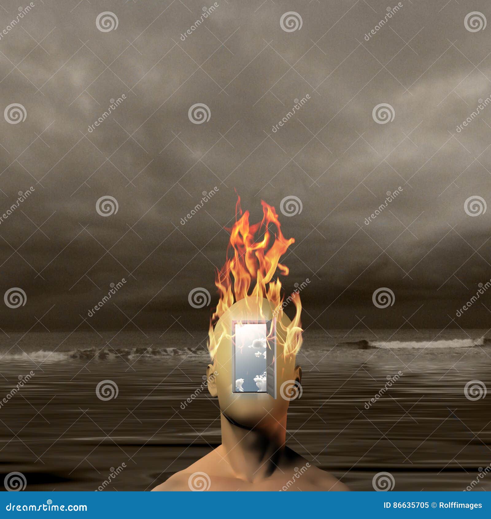 Human Head Illusion Stock Illustrations – 2,234 Human Head Illusion ...