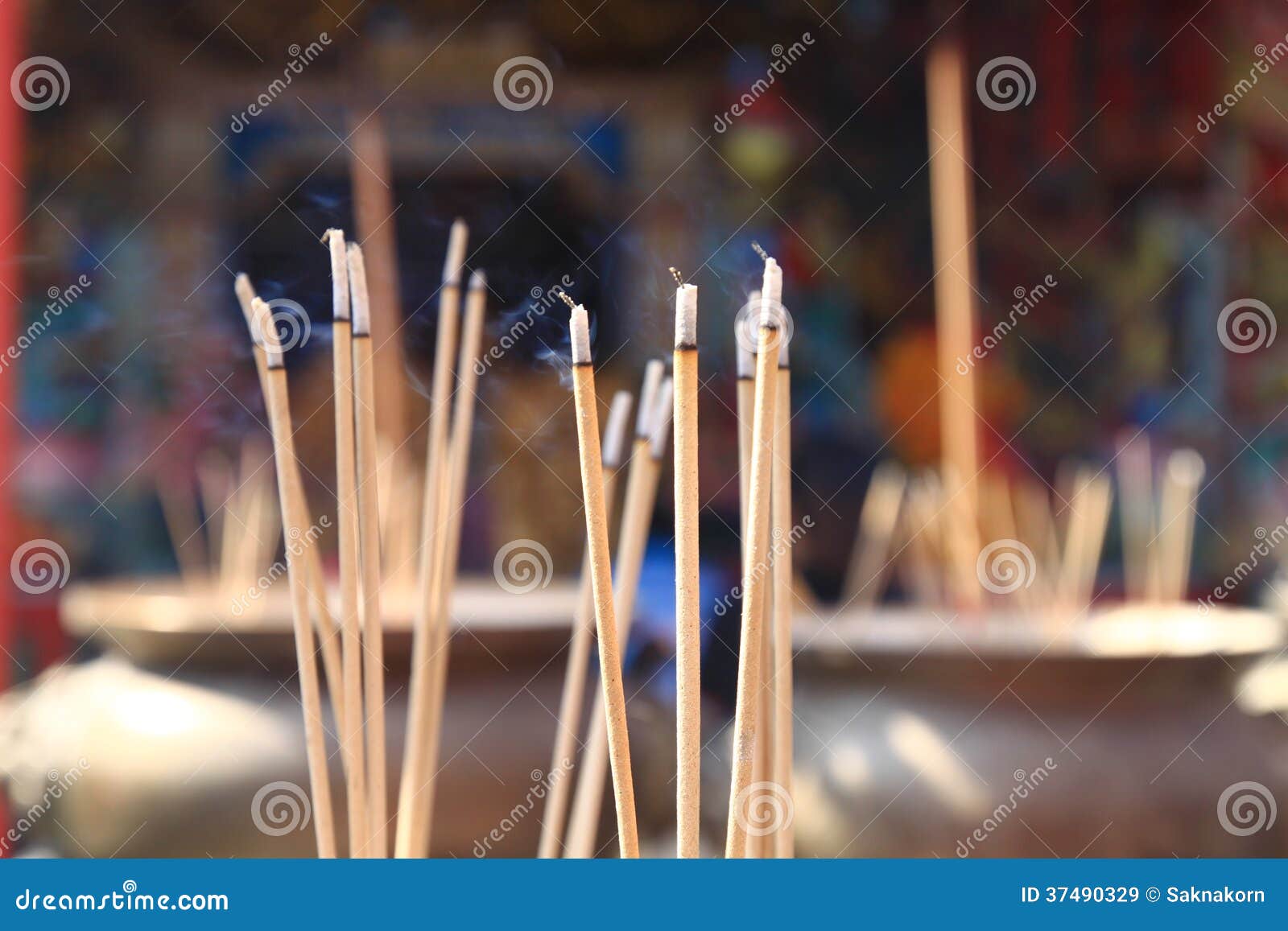 Burning Incense stock image. Image of ideas, burning - 37490329