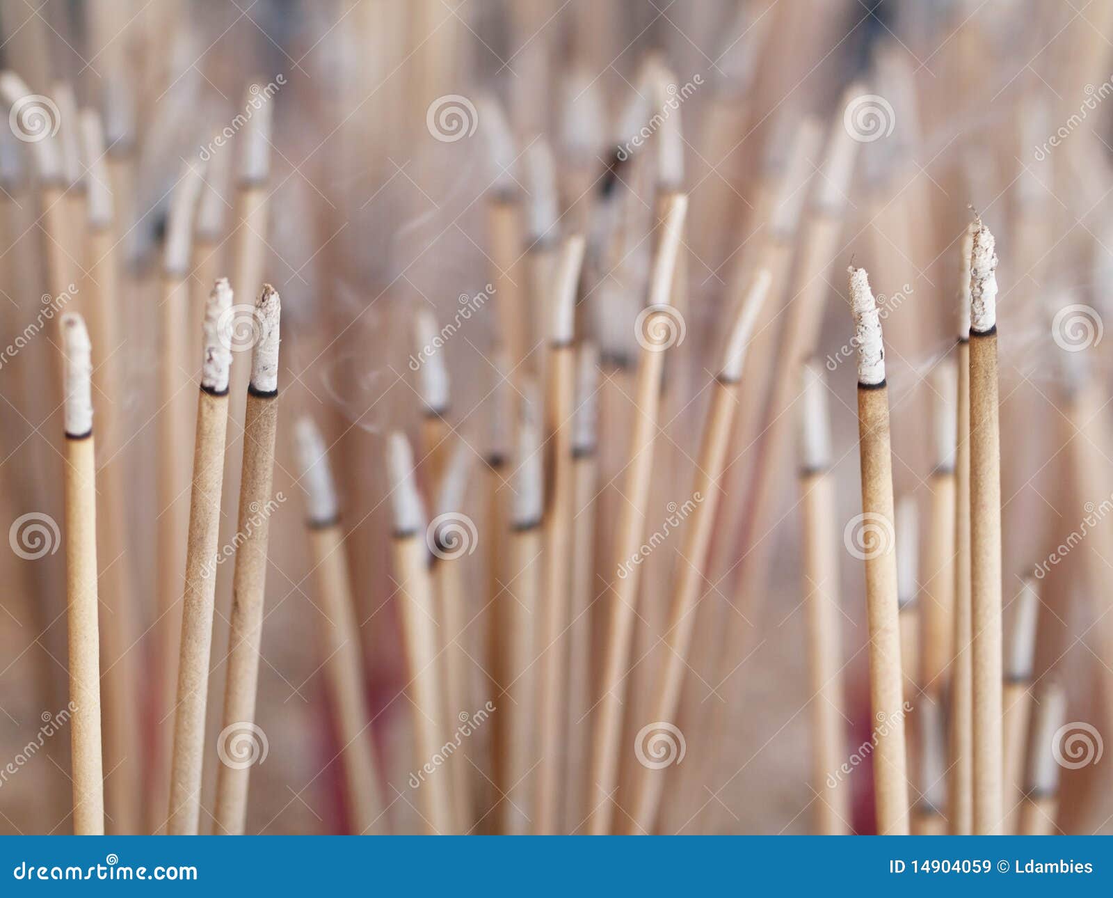 Burning incense sticks stock image. Image of stick, worship - 14904059
