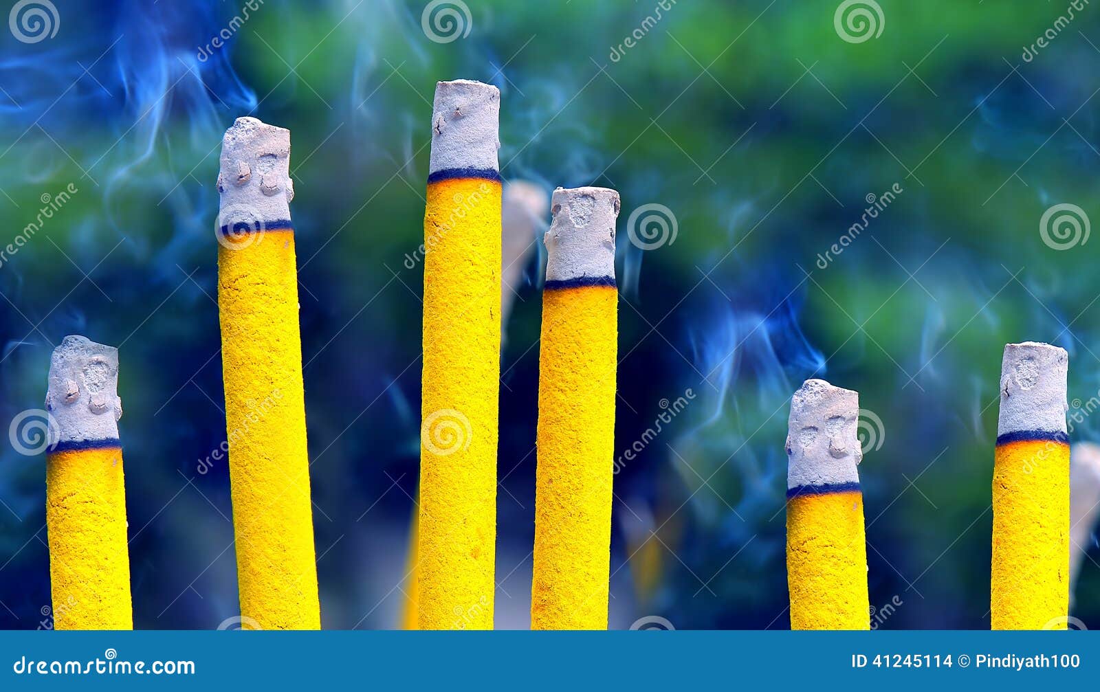 Burning incense sticks stock photo. Image of burning - 41245114