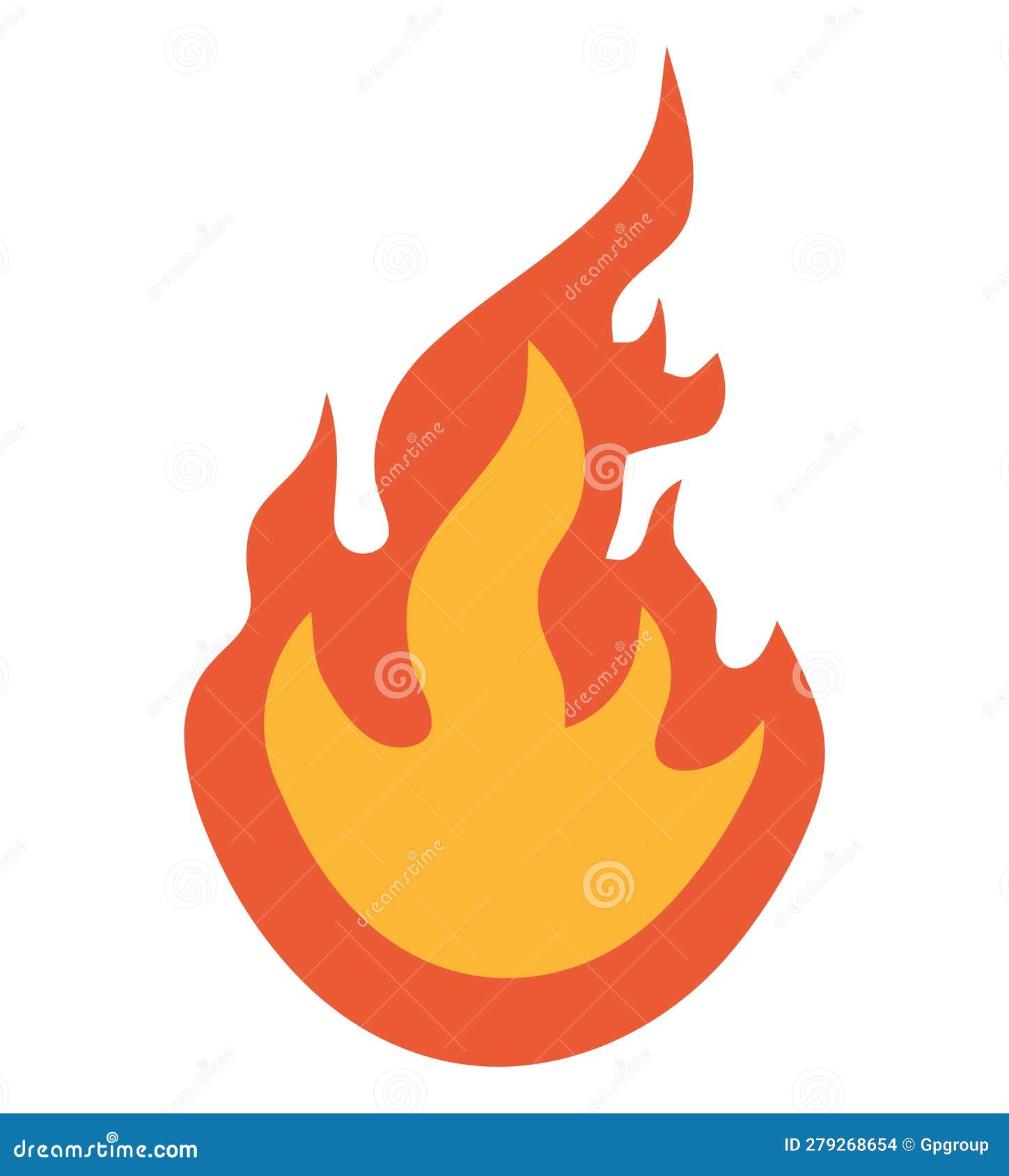 Burning Inferno Engulfs Structure As Flames Dance Within Stock ...