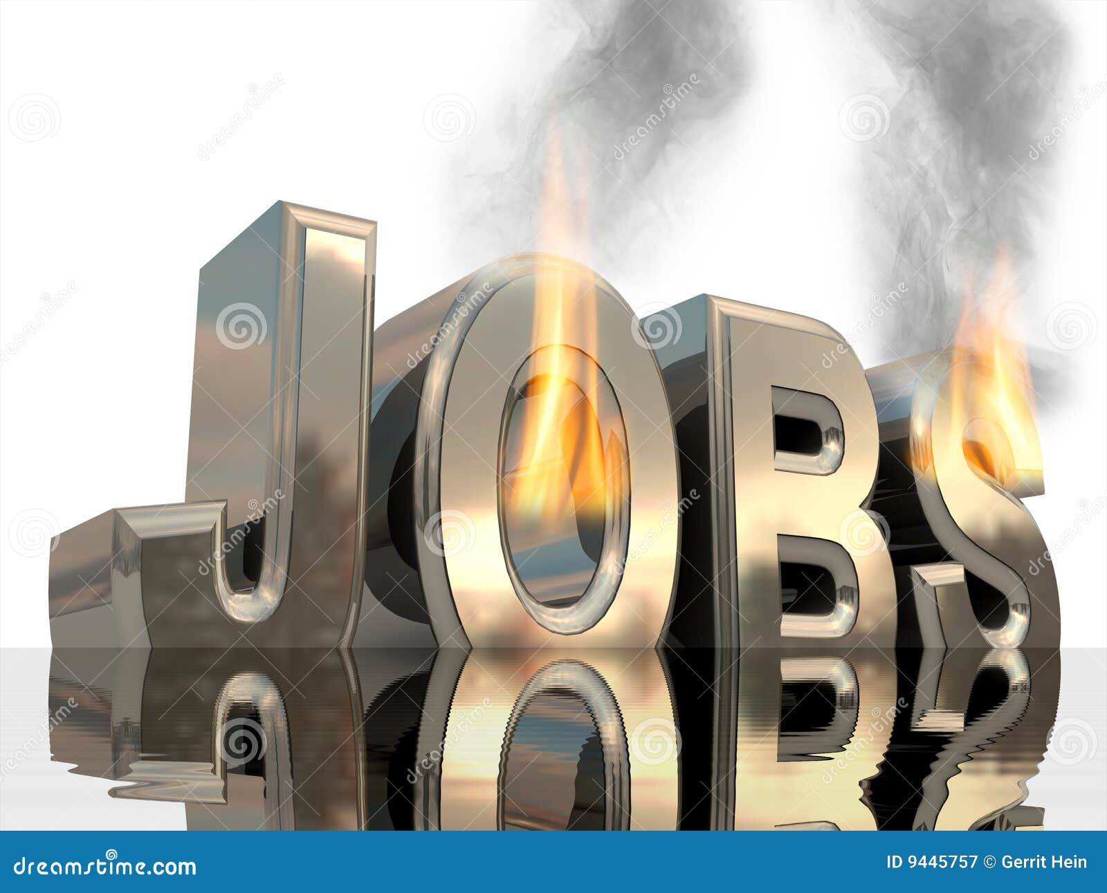 Burning job. stock illustration. Illustration of disaster - 9445757