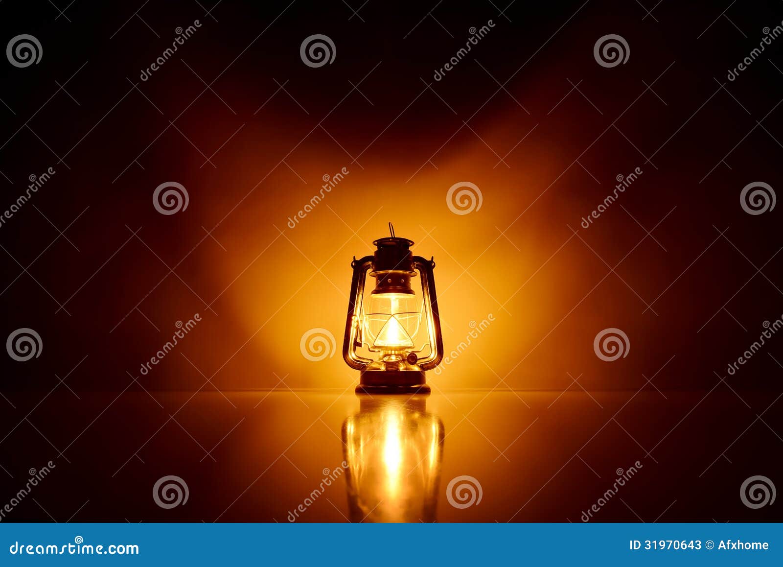 Burning Kerosene Lamp Background Stock Image - Image of like, gold ...