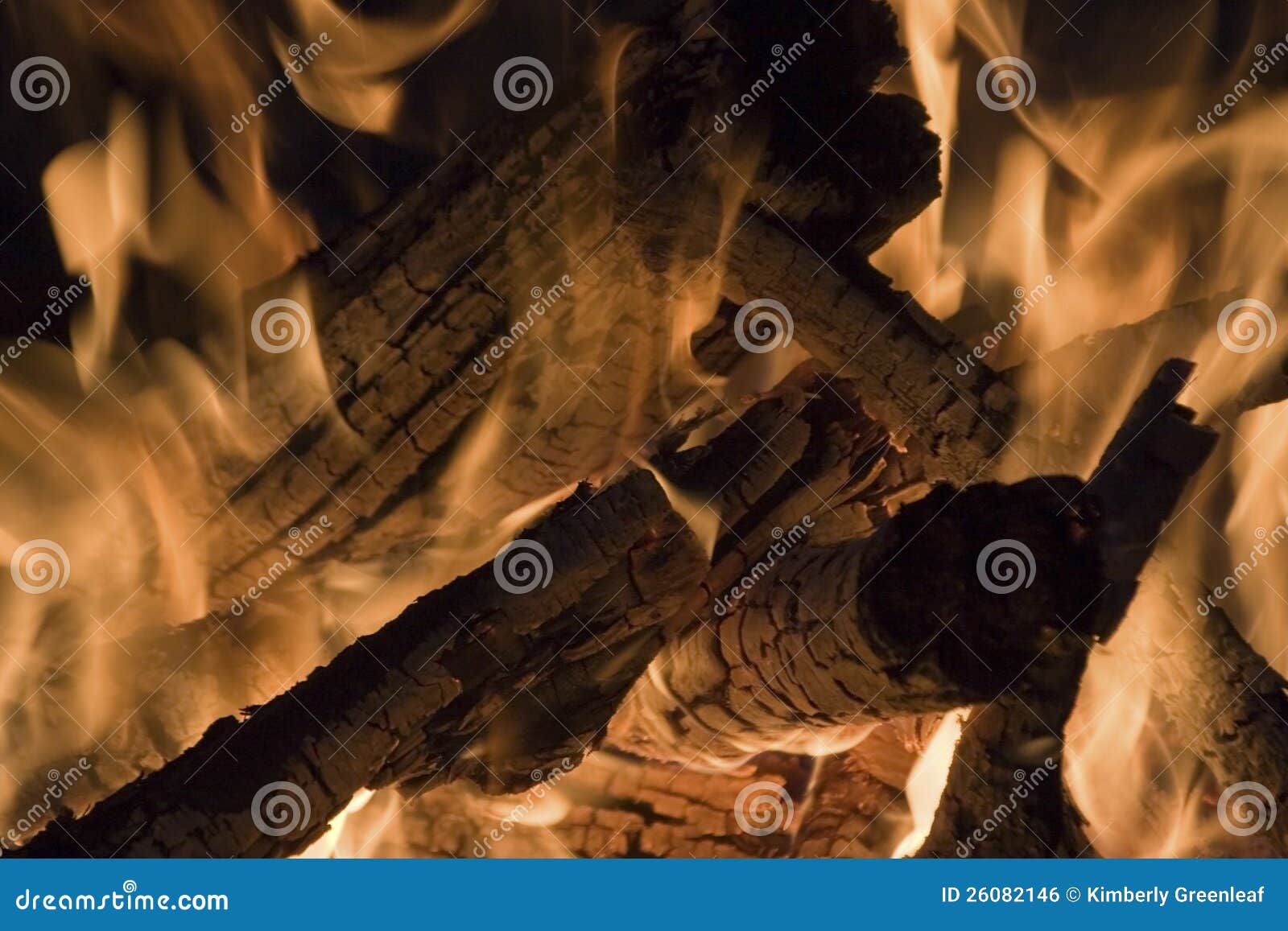 Burning Logs stock photo. Image of heat, bonfire, burning - 26082146