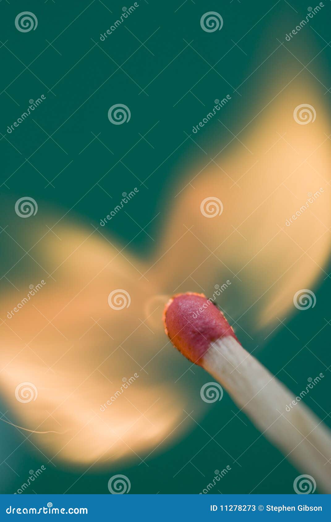Burning match stock image. Image of match, fire, struck - 11278273