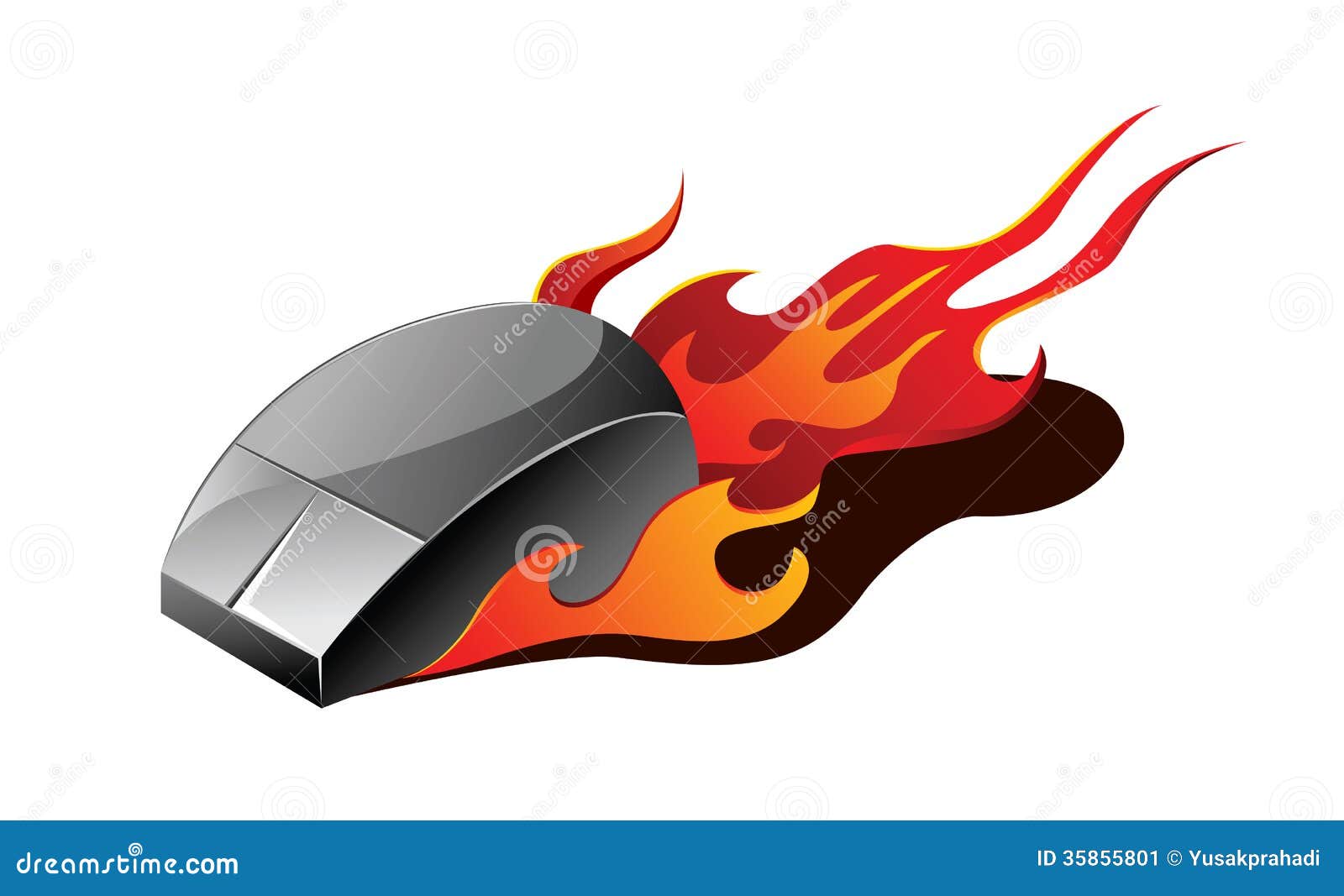 Burning mouse stock vector. Illustration of speed, turbo - 35855801 Burning mouse stock vector. Illustration of speed, turbo - 35855801