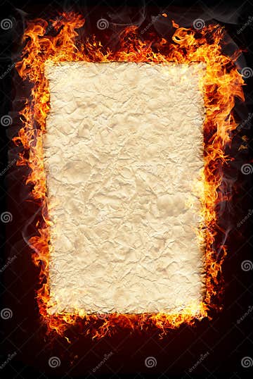 Burning Objects and Objects in Fire Stock Illustration - Illustration ...