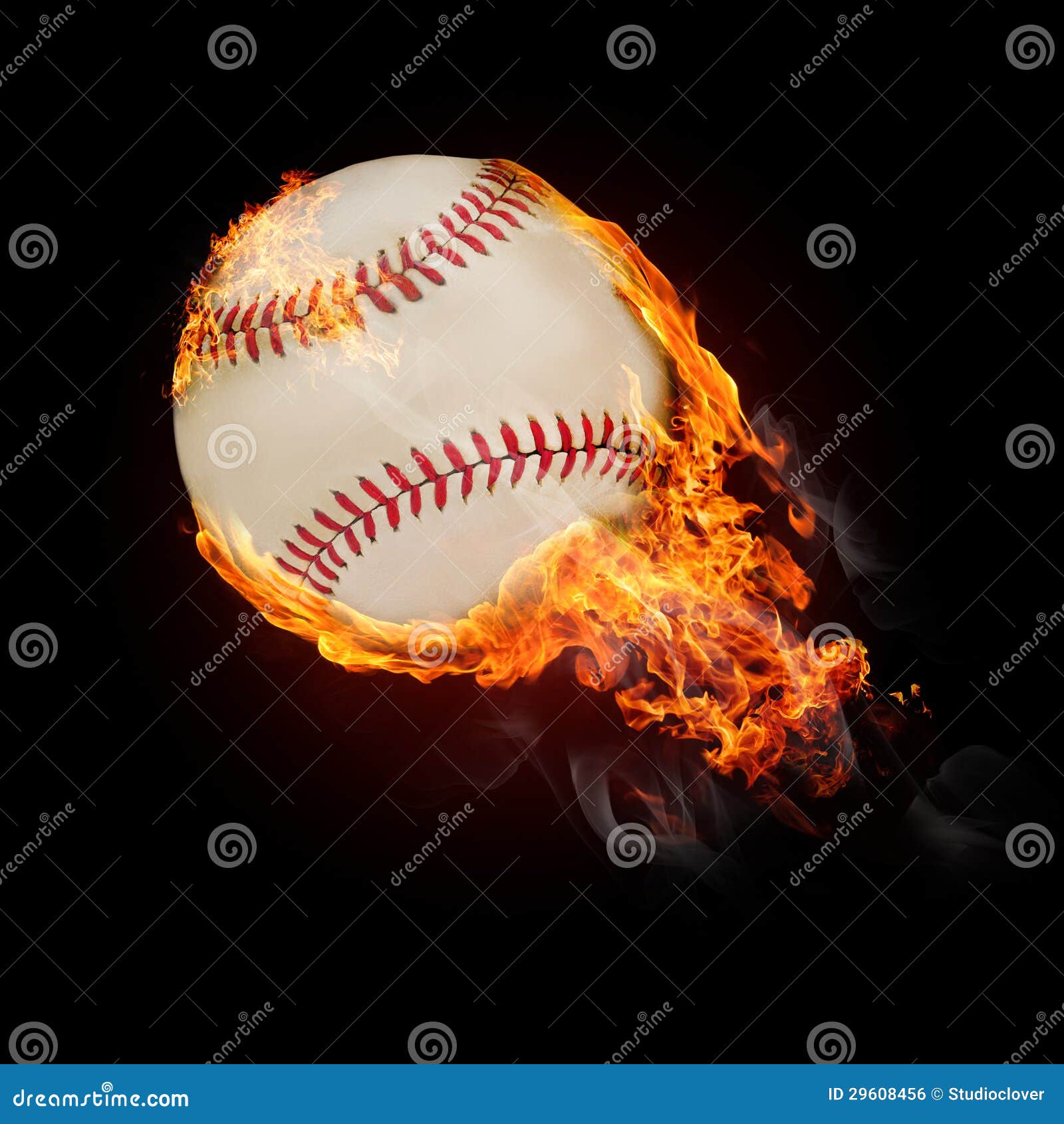 Burning Objects and Objects on Fire Background Stock Illustration ...