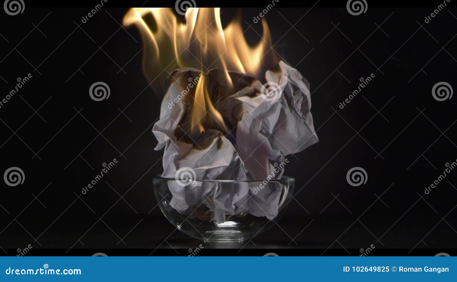 Burning paper, fire stock video. Video of flaming, frame - 102649825