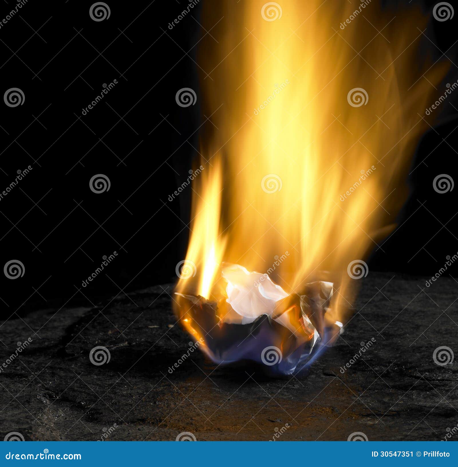 Burning paper stock image. Image of burn, hazard, embers - 30547351