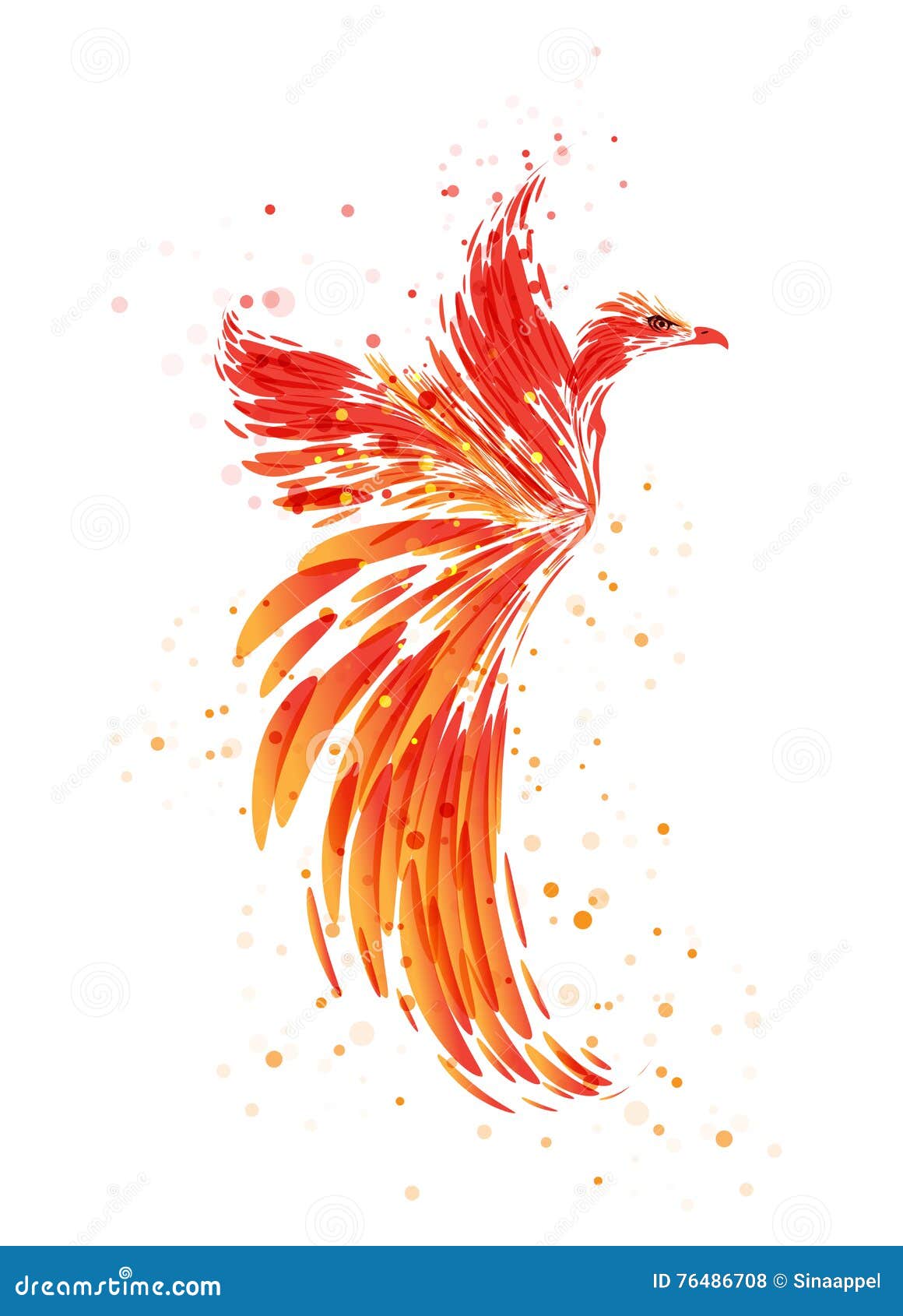 Burning Phoenix Stock Illustrations – 352 Burning Phoenix Stock ...
