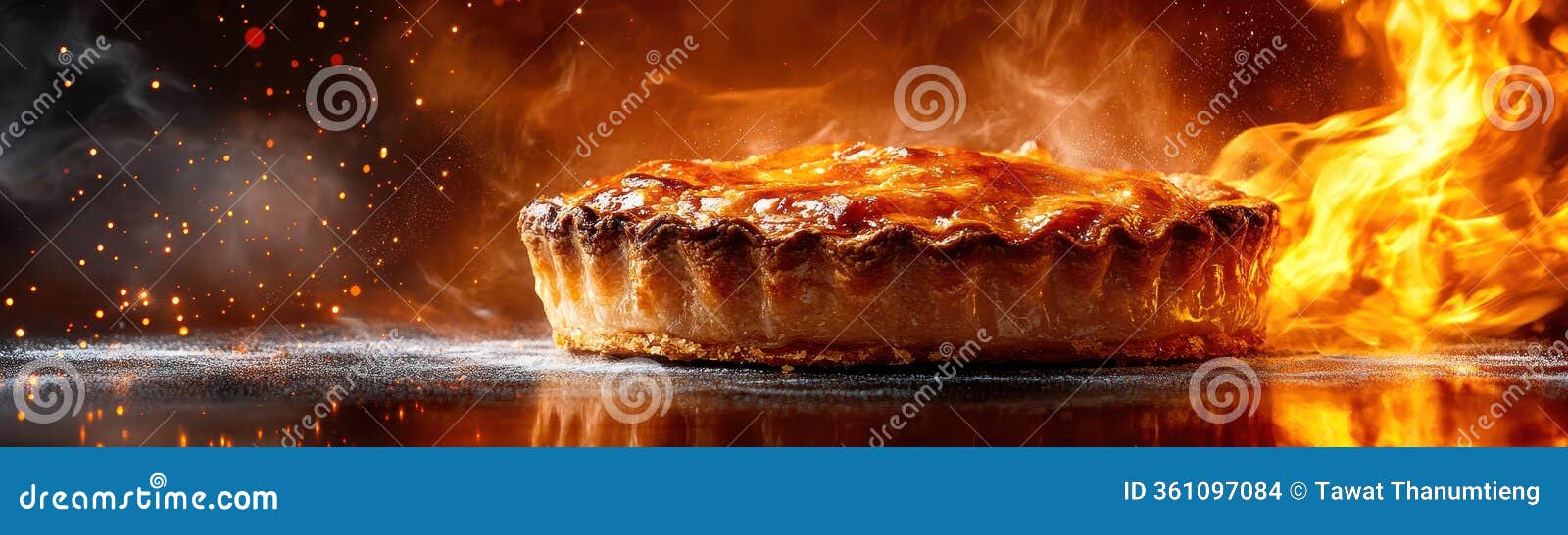 Intentional Fire In The Street Royalty-Free Stock Photo | CartoonDealer ...