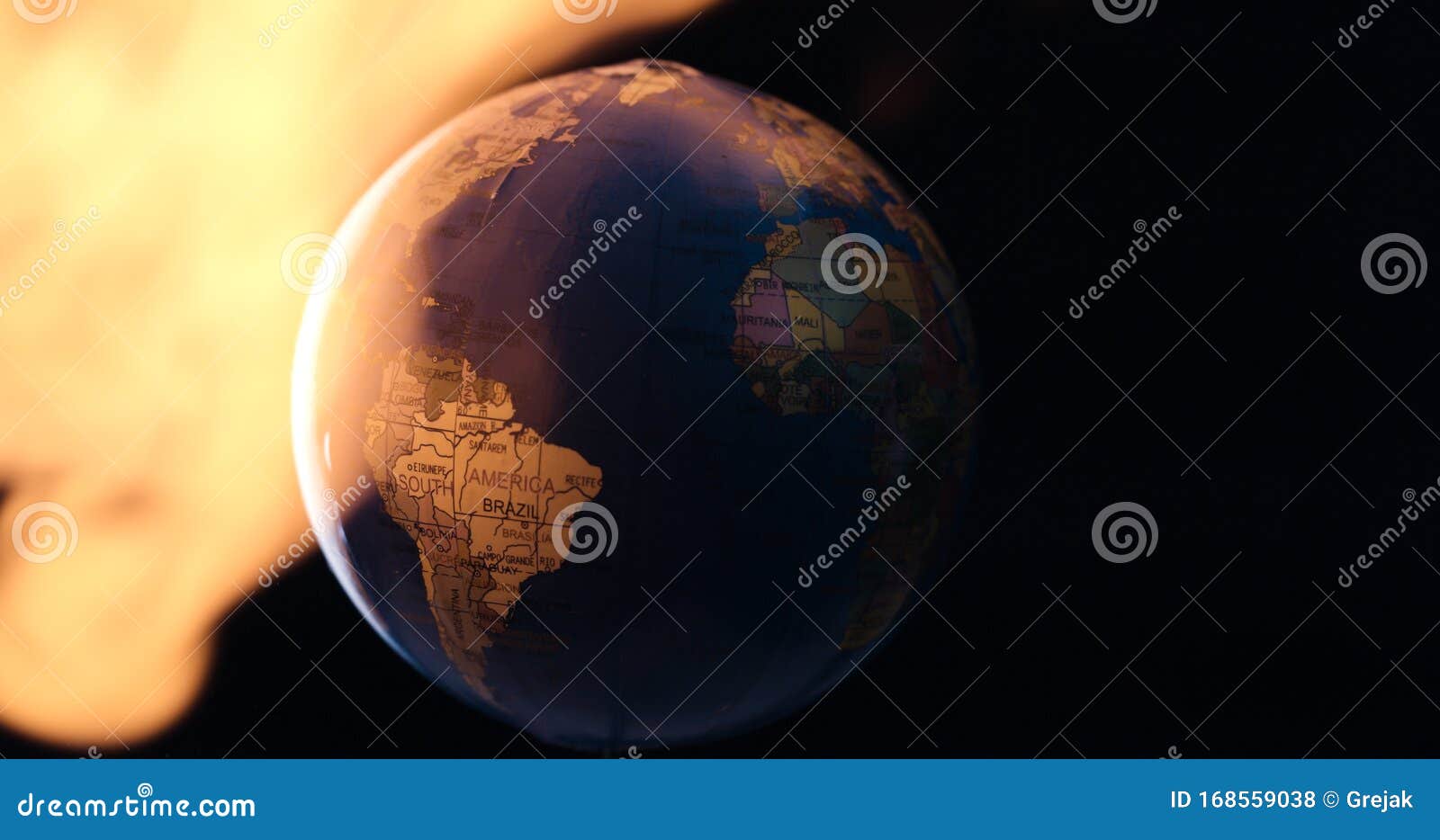 Planet Earth Warming Up Concept Stock Photo - Image of damage ...