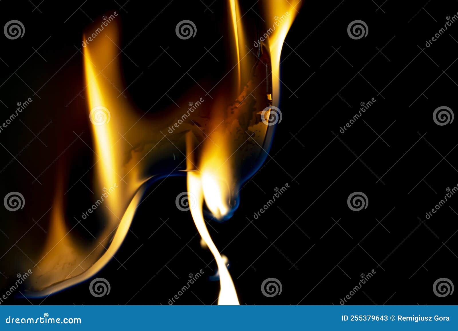 Burning Plastic Close Up, Plastic is Burning, Melts and Drips Stock ...