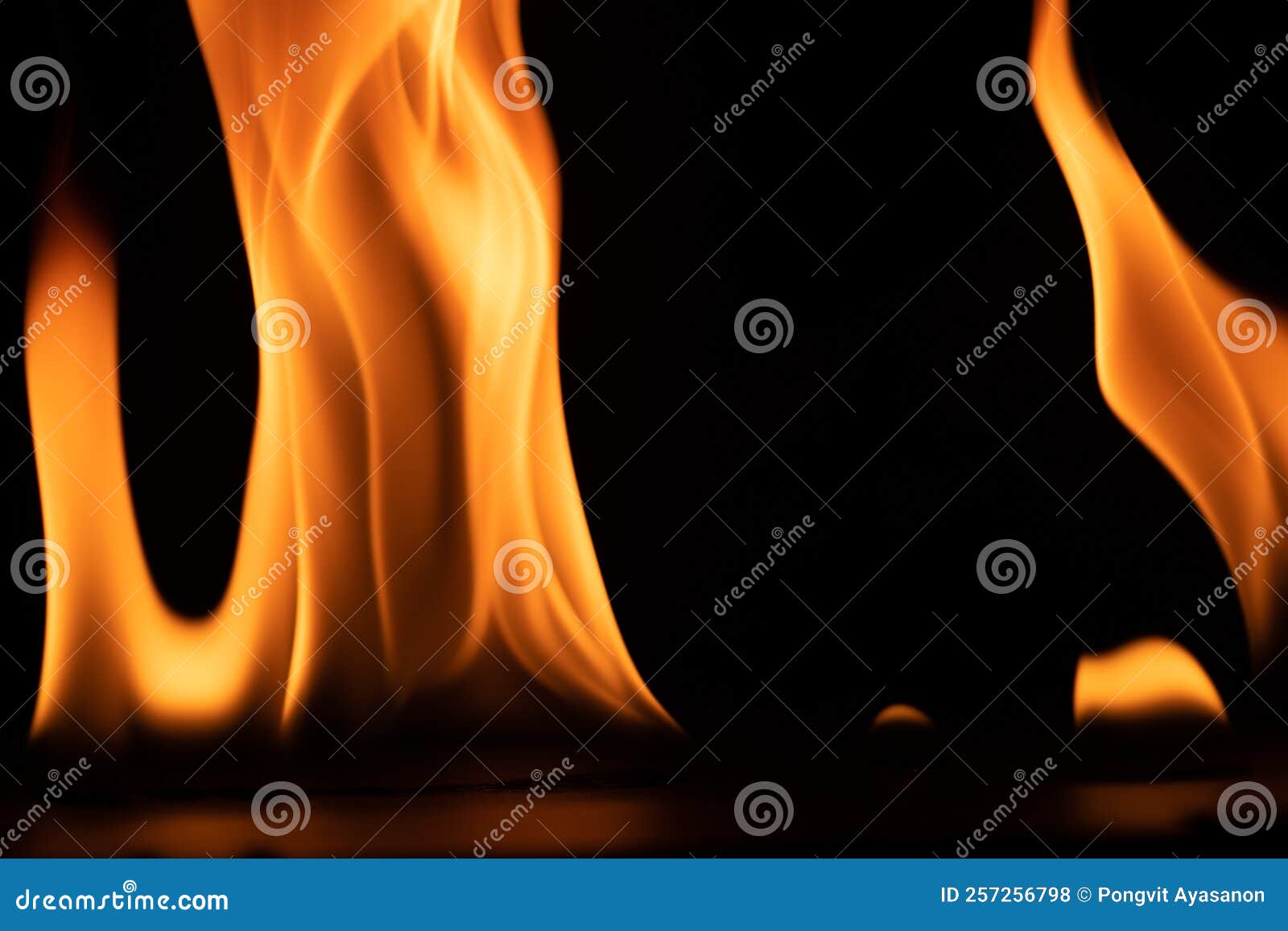 Burning Power of the Flame, Flames, and Burning Sparks Close-up, Fire ...