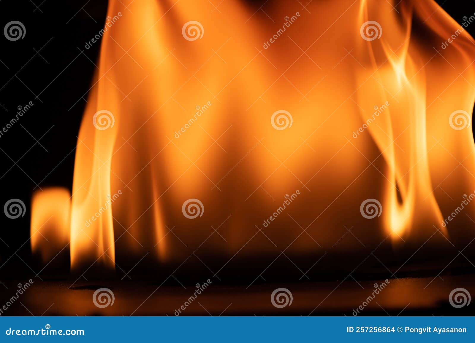 Burning Power of the Flame, Flames, and Burning Sparks Close-up, Fire ...