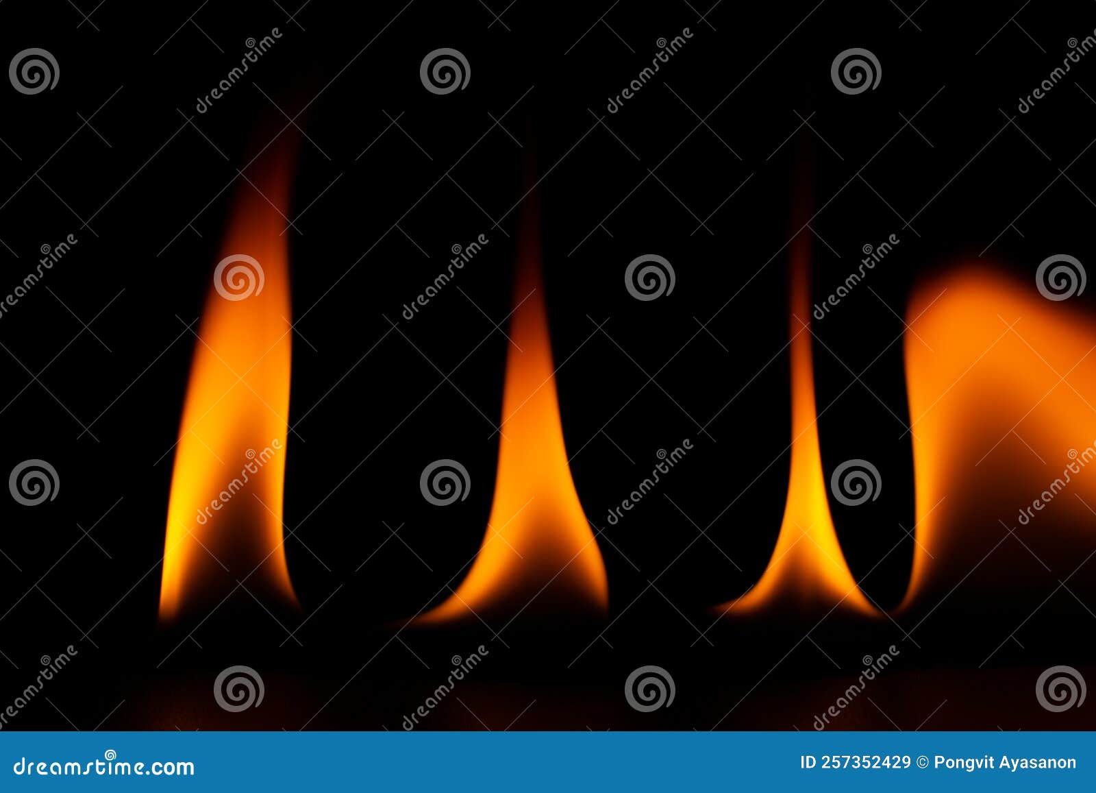 Burning Power of the Flame, Flames, and Burning Sparks Close-up, Fire ...